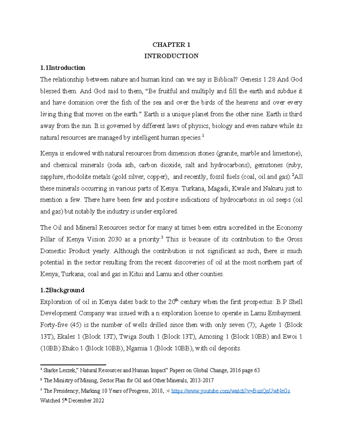 Chapter 1 - CHAPTER 1 INTRODUCTION 1 The relationship between nature ...