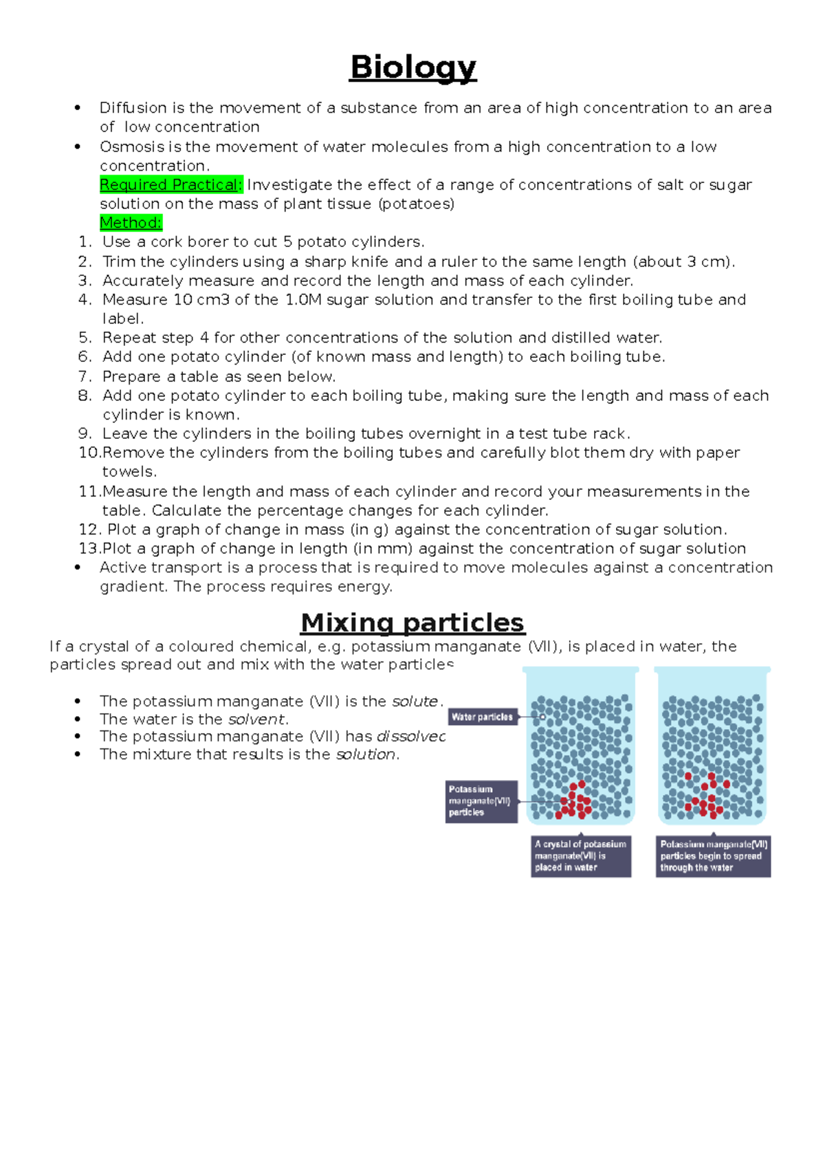 Biology revision - lkukugoufyiytdjytdkhthfkhtdfyktouoyhytd - Biology ...