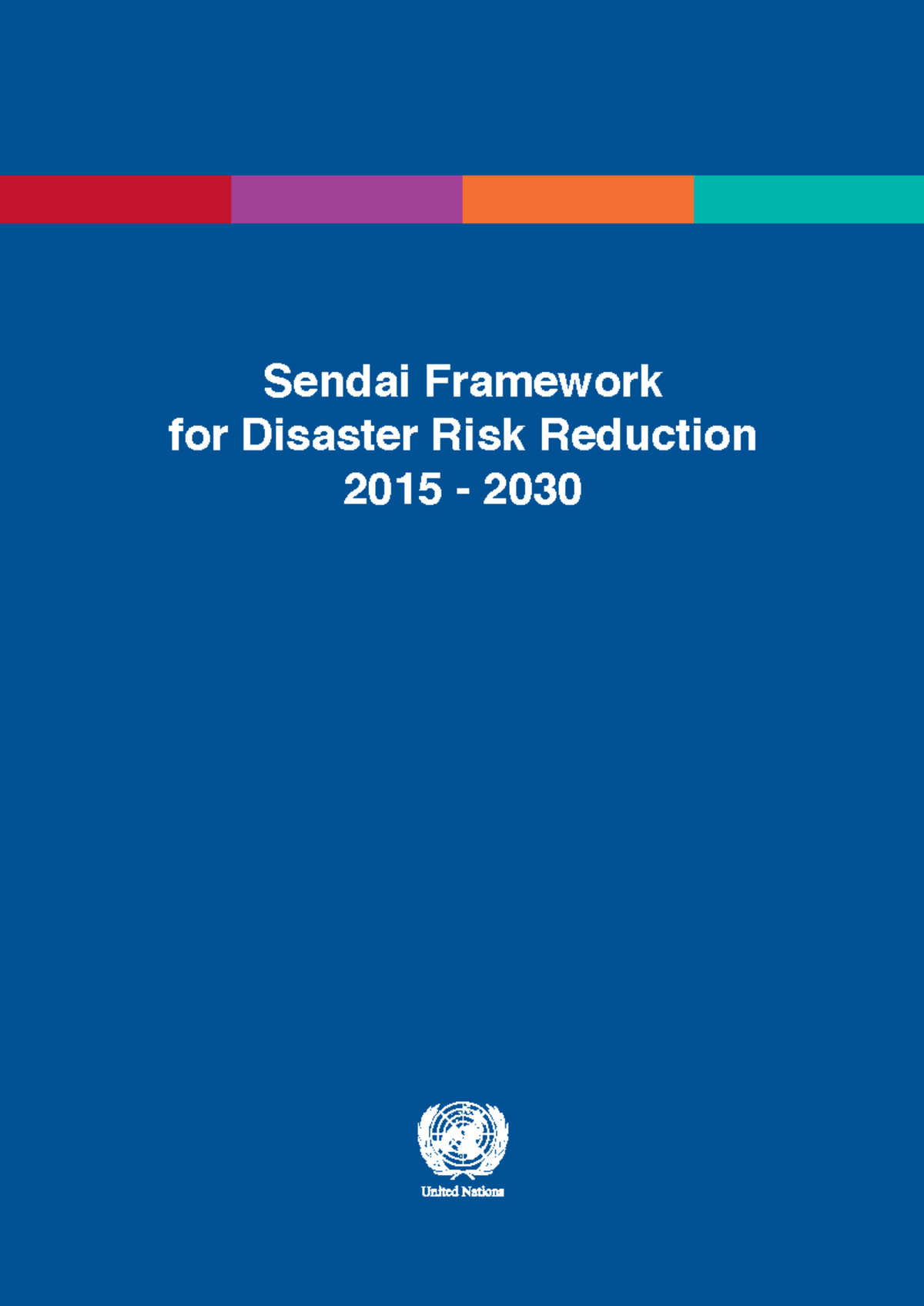 Sendai-framework-drr-2015-2030 - Sendai Framework for Disaster Risk ...