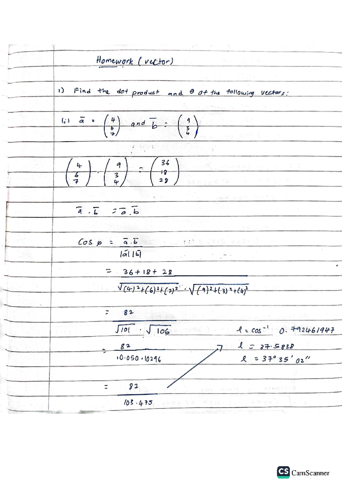 vector matematics - Mathematics for Geoinformatics - Studocu