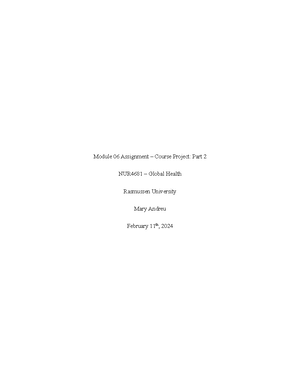 APA Assignment-2 - Assignment - Module 05 Assignment – Preventing ...