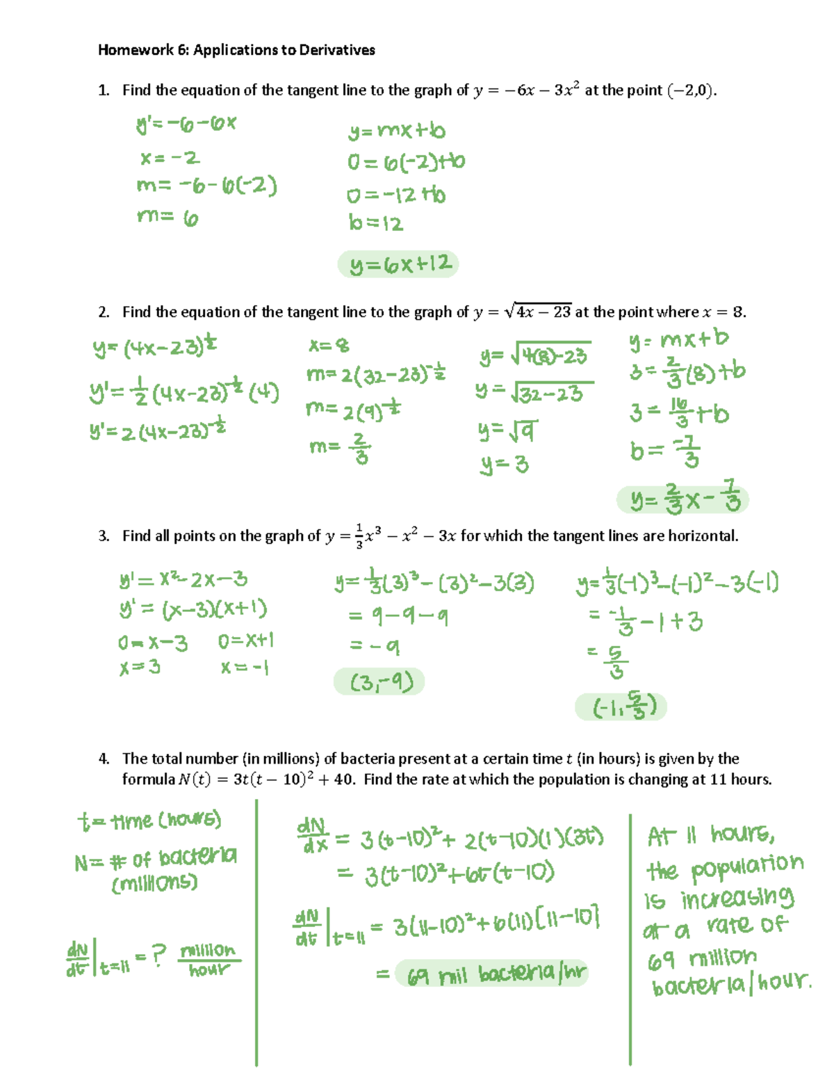 Assignment 6 - instructor Leslie Rodriguez - Homework 6: Applications ...