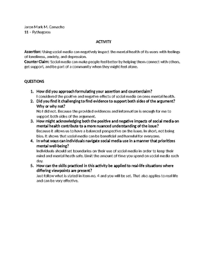 Midterm-LM-Understanding-the-Self - NORTHILLS COLLEGE OF ASIA, INC. Midterm Learning Material ...