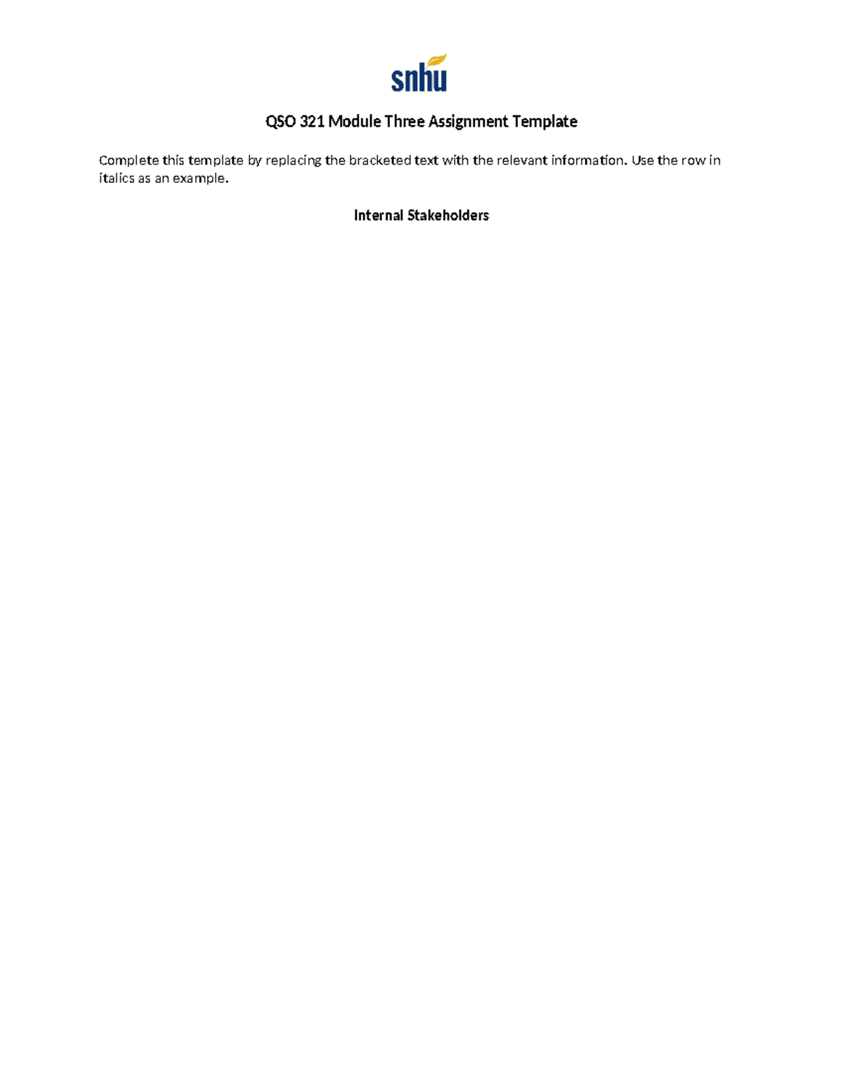 QSO 321 Mod Three Assignment - QSO 321 Module Three Assignment Template ...