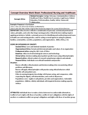 Concept Overview Worksheet - Teamwork Collaboration - Concept Overview ...