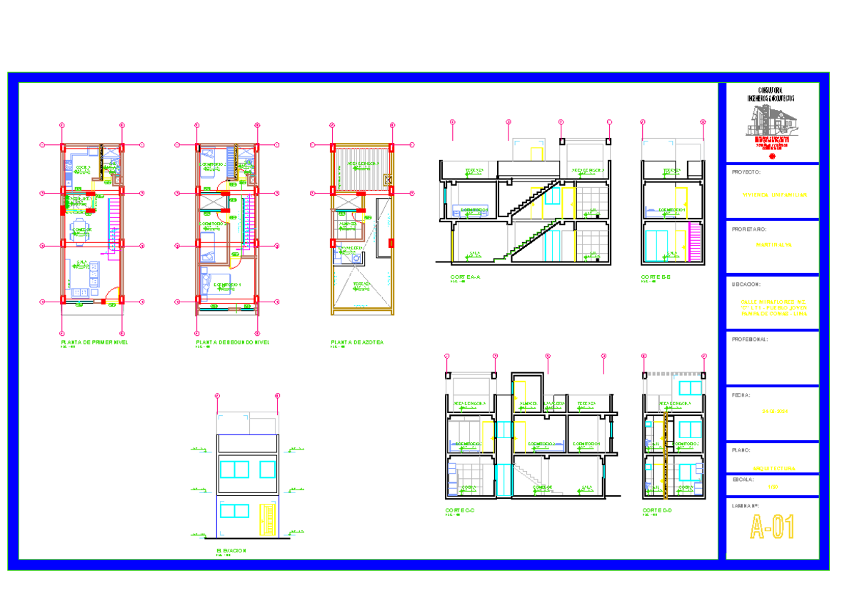 2 Arquitectura Plantas- Cortes-ELEV - Membretado - ok-Layout 1holaho ...