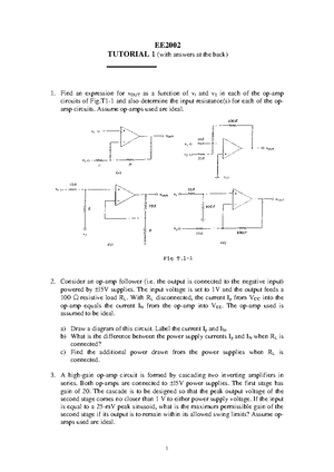 Sample/practice exam 5 February 2011, questions and answers - EE2023 SIGNALS & SYSTEMS - Studocu