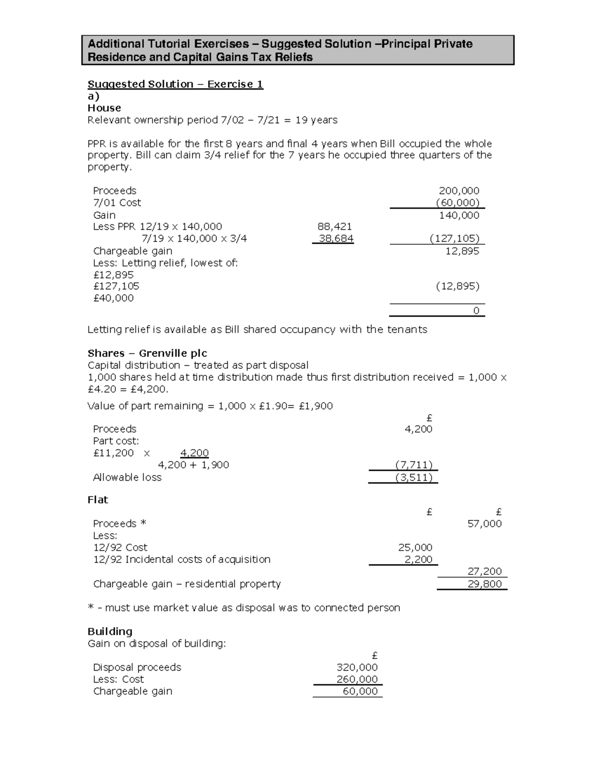 week 3 Solutions - additional exercises 21-22final - Residence and ...