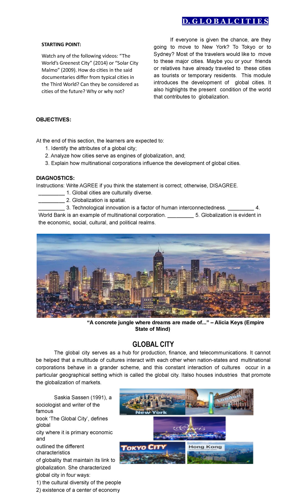 CAS-GEC04 Module 8 Global Cities (4) (1) - STARTING POINT: Watch any of the following videos ...