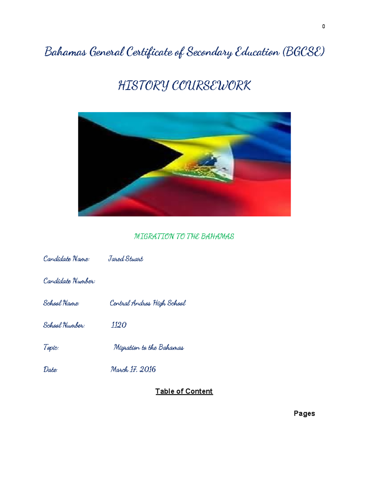 The History of the Bahamas - Bahamas General Certificate of Secondary ...