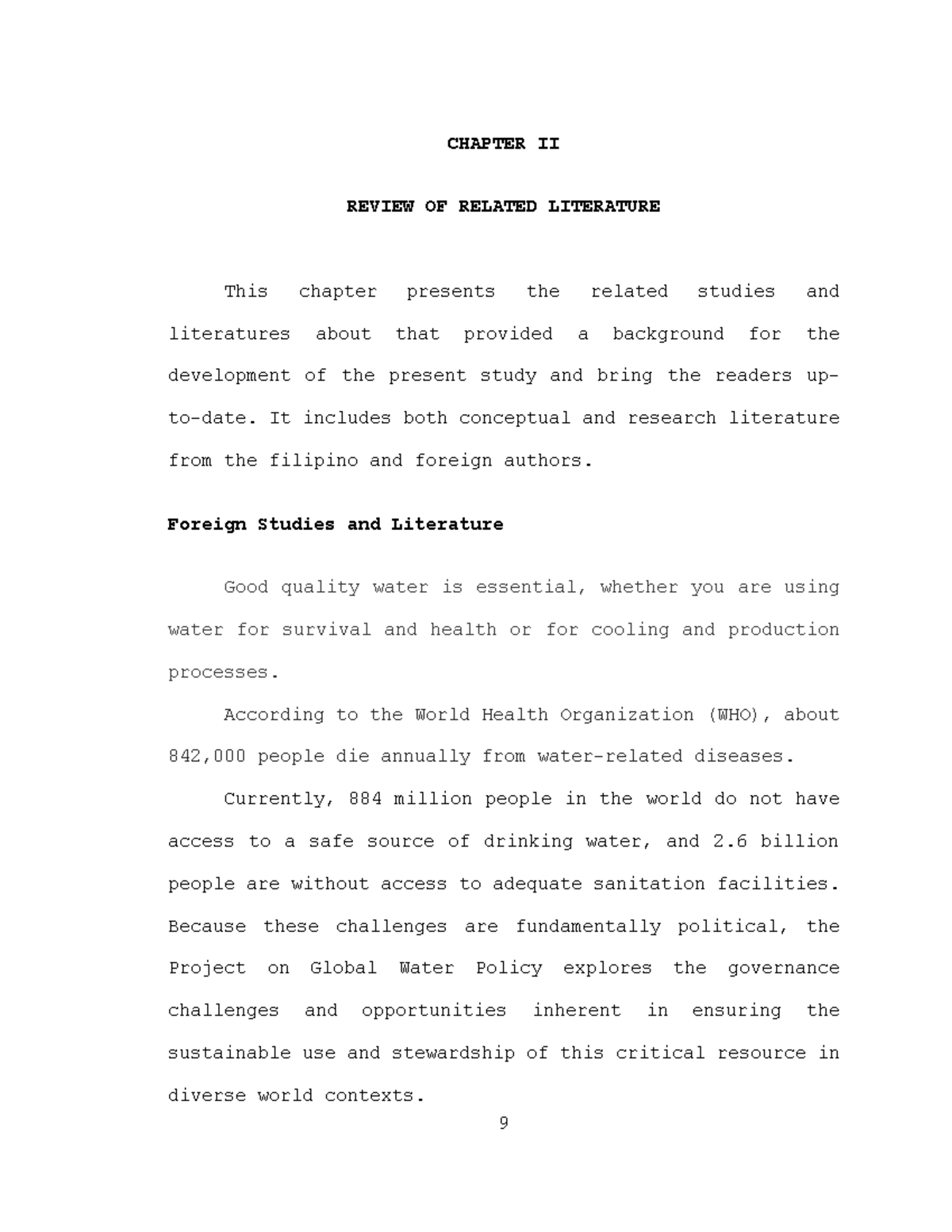 Chapter II Review OF Related Literature - CHAPTER II REVIEW OF RELATED ...