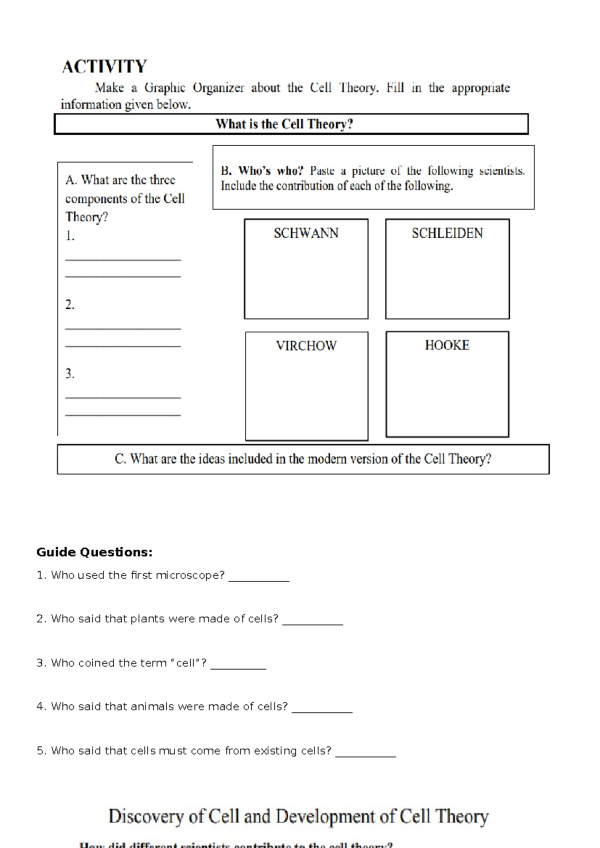 Activity-1Gen-bio - MEOW MEOW MEOW MEOW MEOW - TLE subject - Guide ...