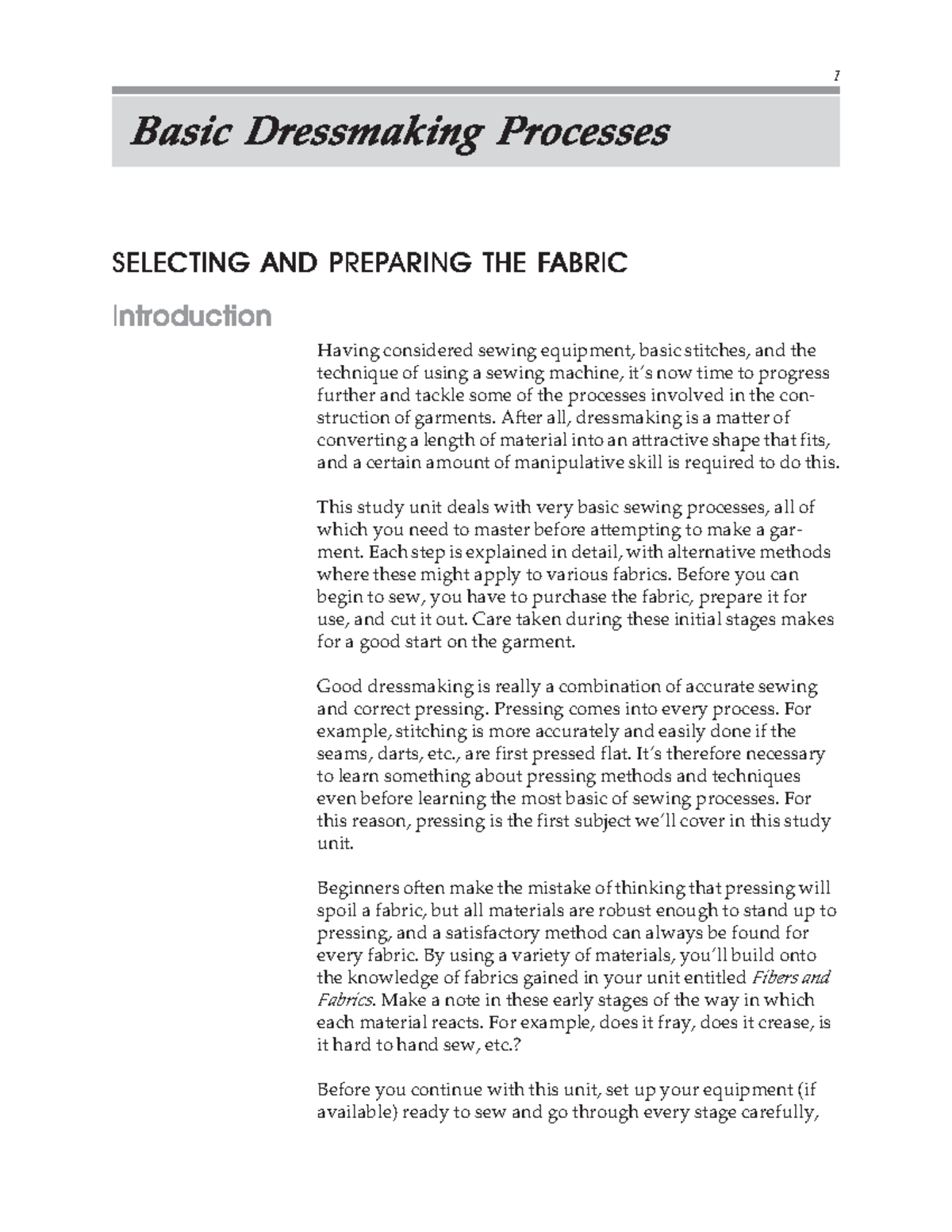 042 Dressmaking and Design Career Diploma - Basic Dressmaking ...