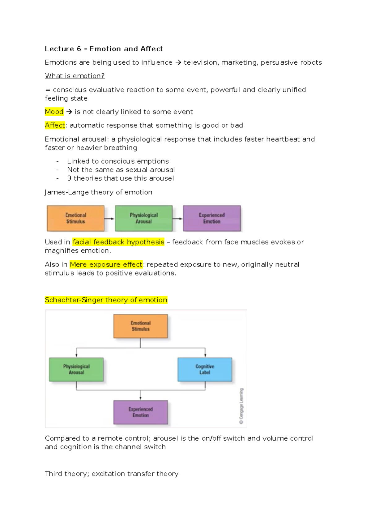 Lecture6 Emotion And Affect Lecture 6 Emotion And Afect Emotions Are Being Used To Inluence