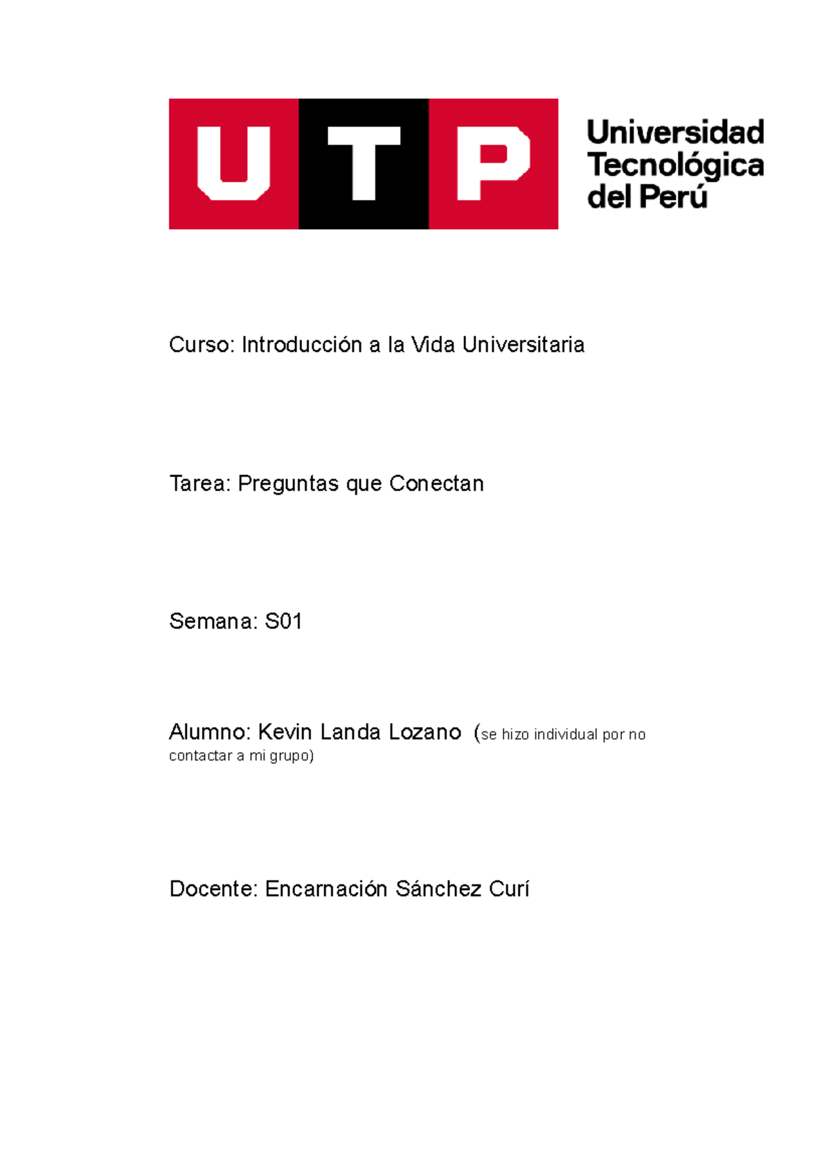 IVU Actividad 01- Preguntas QUE Conectan-s01 kevin landa - Curso ...