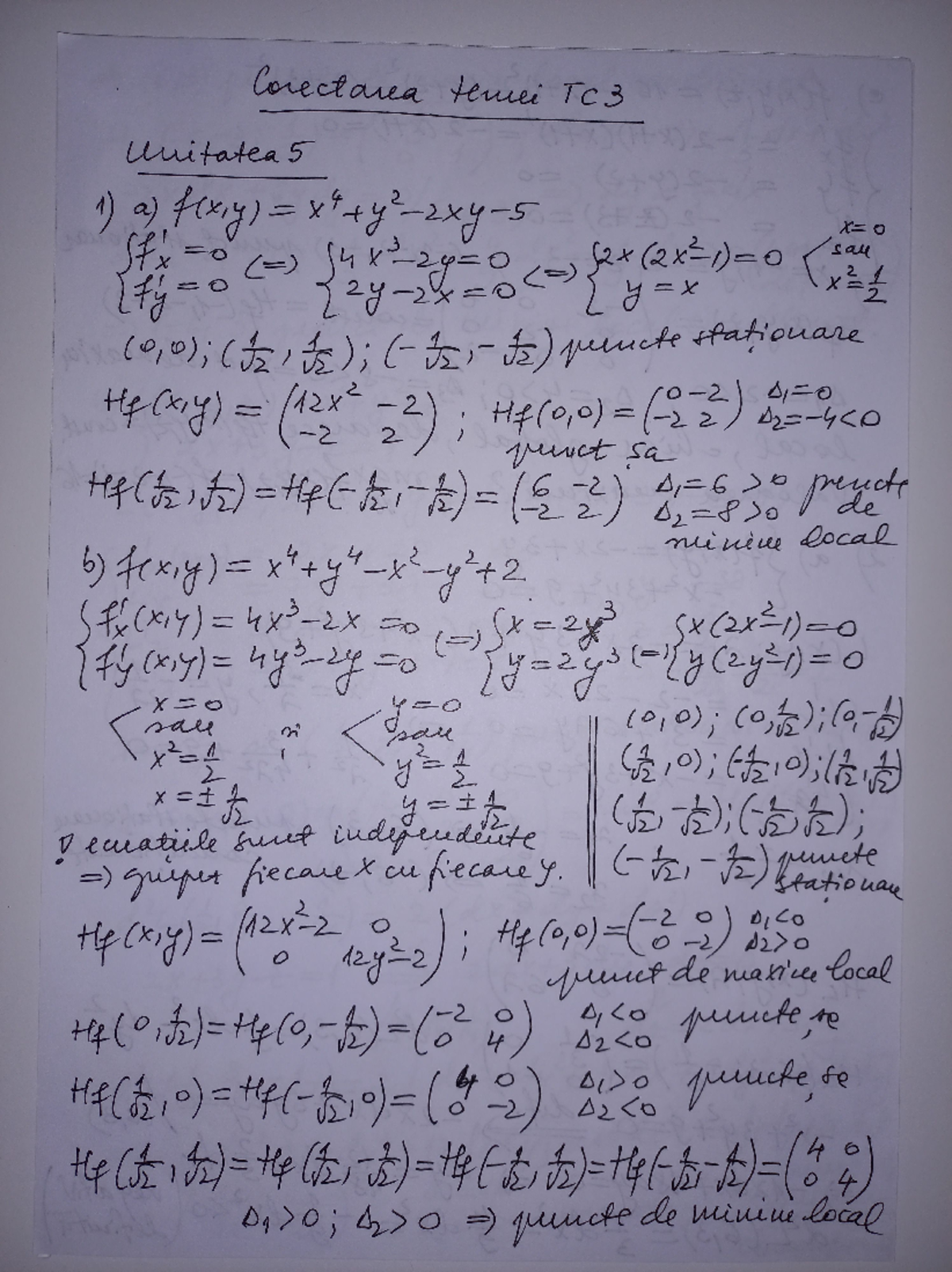 TC3 rezolvata - Tema la analiza ASE - Analiza Matematica - Studocu