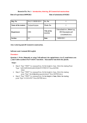 EGD File Work - All procedures pre and post lab questions ...