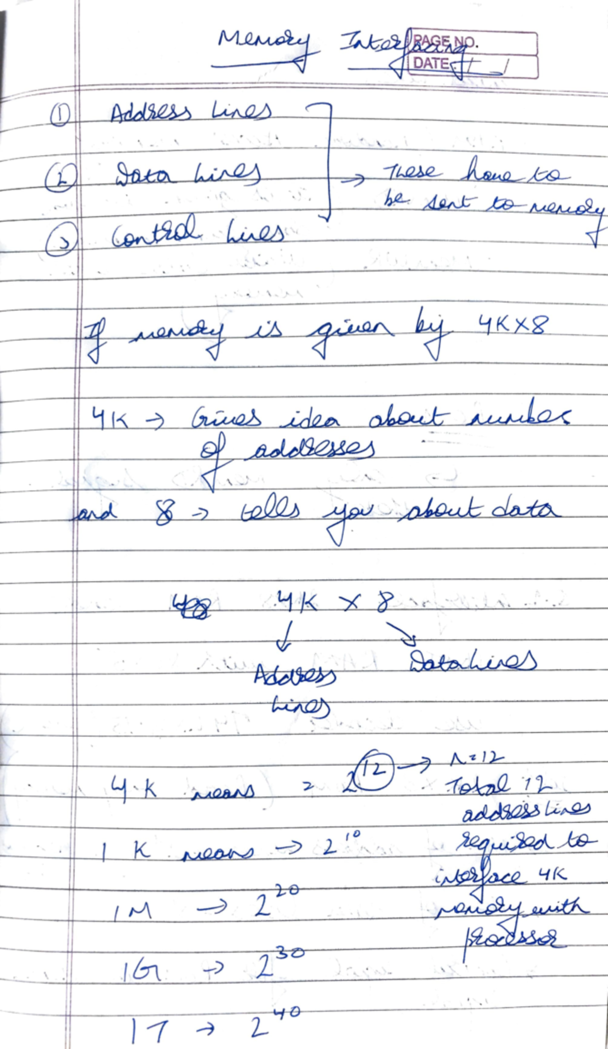 8085 Memory interfacing - j , . . ' -· I •"" I K -.?J. 1 . .(bt ...