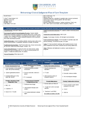 NR330 Exam 2 Study Guide - ANNOUNCEMENTS: NO CLASS: 10/12, 10/19, 10 ...