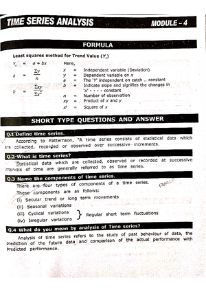 QT 2 Question Paper - Quantitative Techniques 2 - Studocu