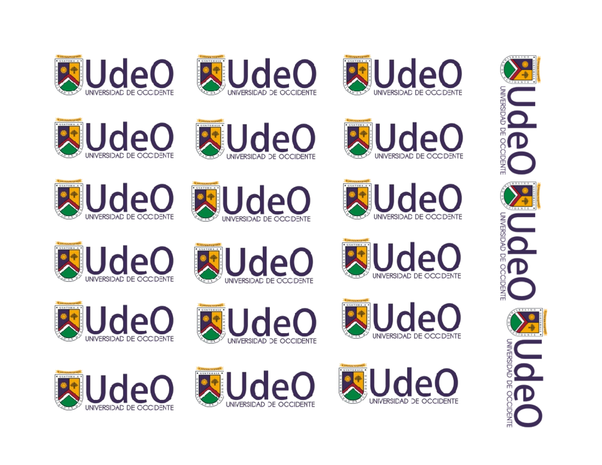 Logo udeo - logos - UdeO UdeO UdeO ECIDENTE to so 0 UNIVERSIDAD DE ...