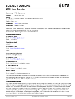 Heat Exchanger Lab Report - Studocu