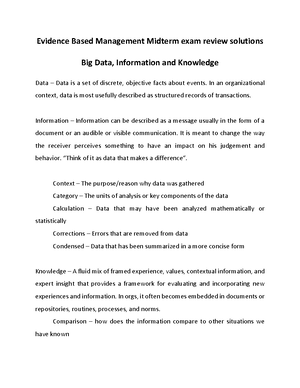 High qaulty research example - MANA 5344: EVIDENCE BASED MANAGEMENT ...