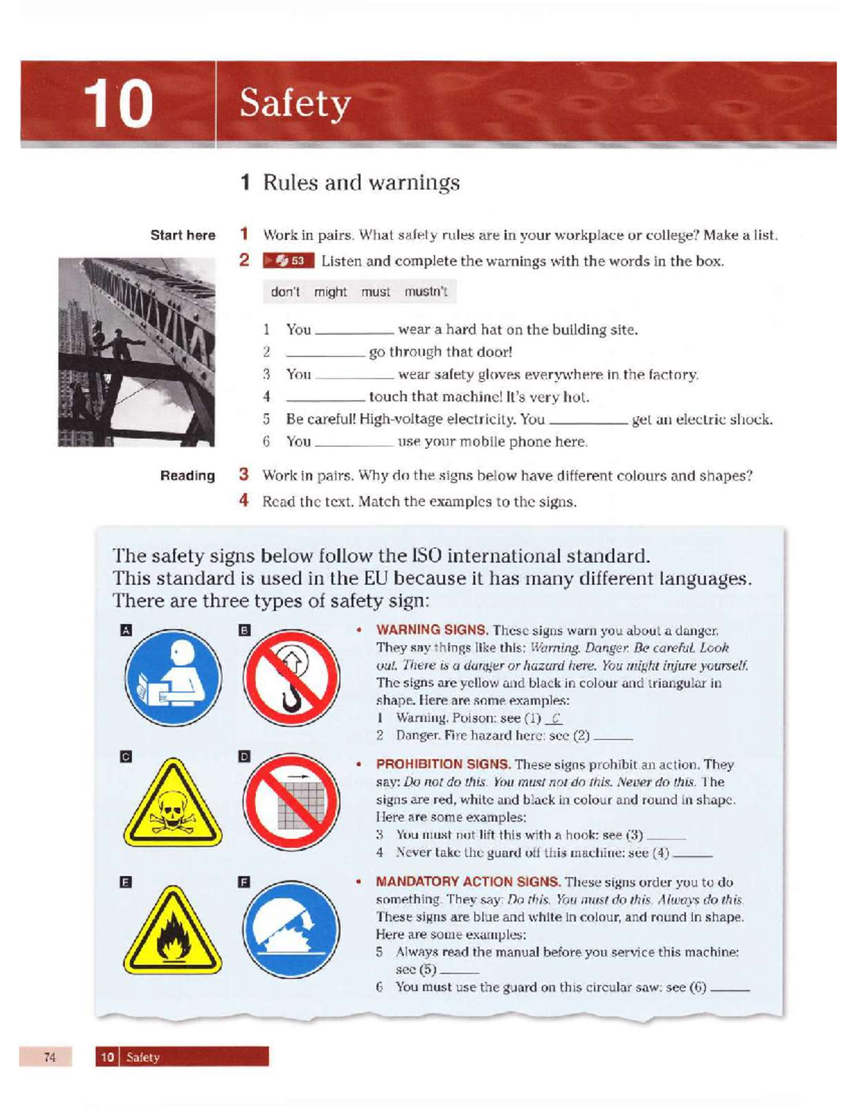 10 Safety - Uauauau - Inglés A - Studocu