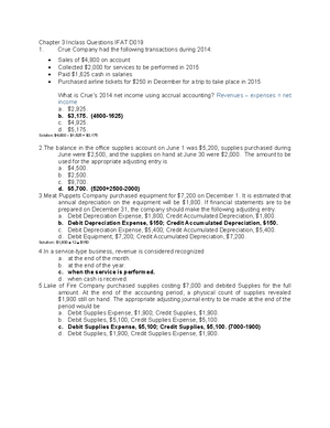 Accounting 2 chapter 1 problems - Question 1 Java Express operates a ...