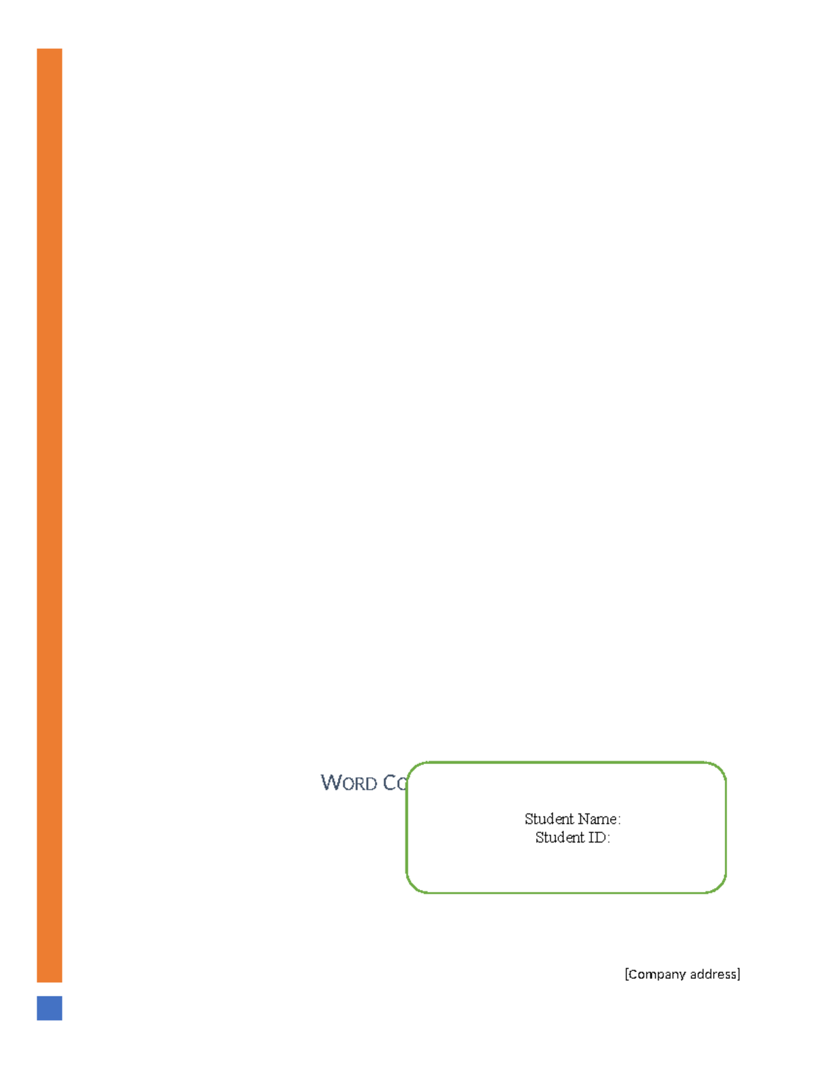 High Grade Sample - WORD COUNT 2630 (EXCLUDING REFERENCES) [Company ...