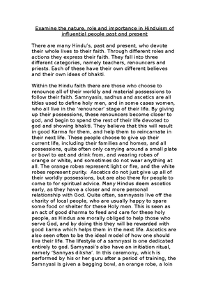 Hinduism- definition of all the key texts - that which is memorised ...