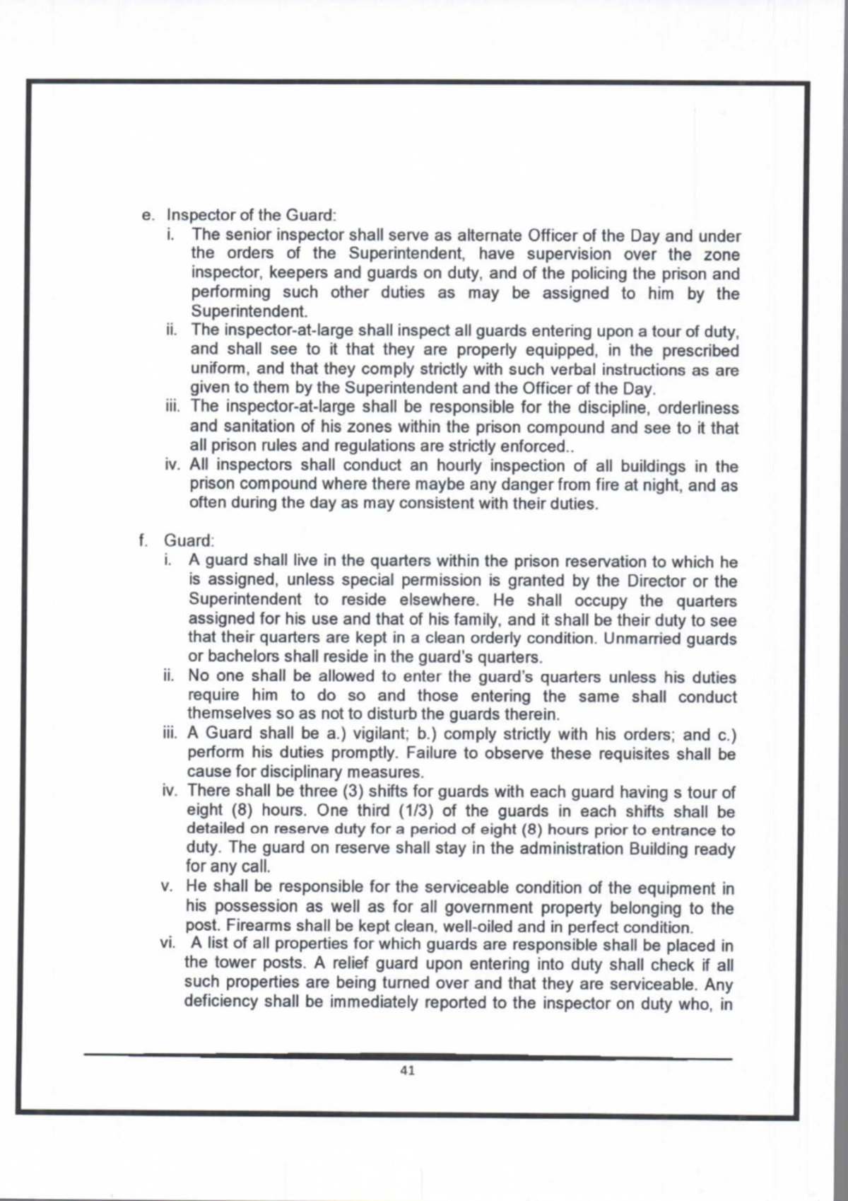 Bucor Operating Manual Part 2 - BS Secondary Education - Studocu