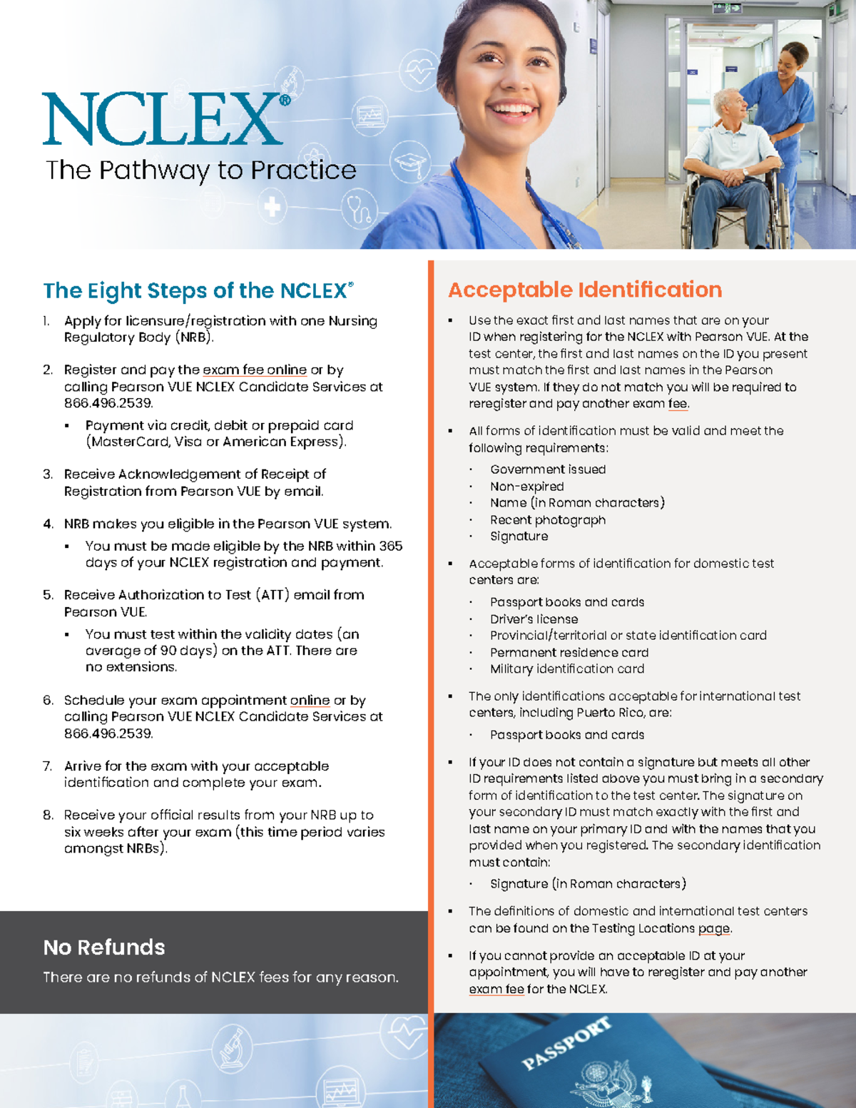 2022 Nclex factsheet English - The Eight Steps of the NCLEX ® 1. Apply ...