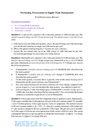 Simulation game report Ghrandi, varma, jayashankar,chore - Supply Chain ...