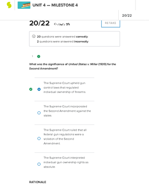 US History I Touchstone 4 - Name: Date: US History I Touchstone 4 ...