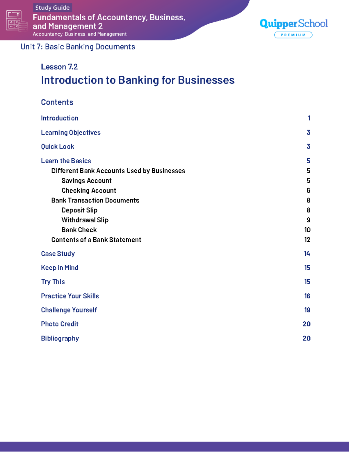 FABM 2 12 Q2 0702 SG - Introduction to Banking for Businesses Lesson 7 ...