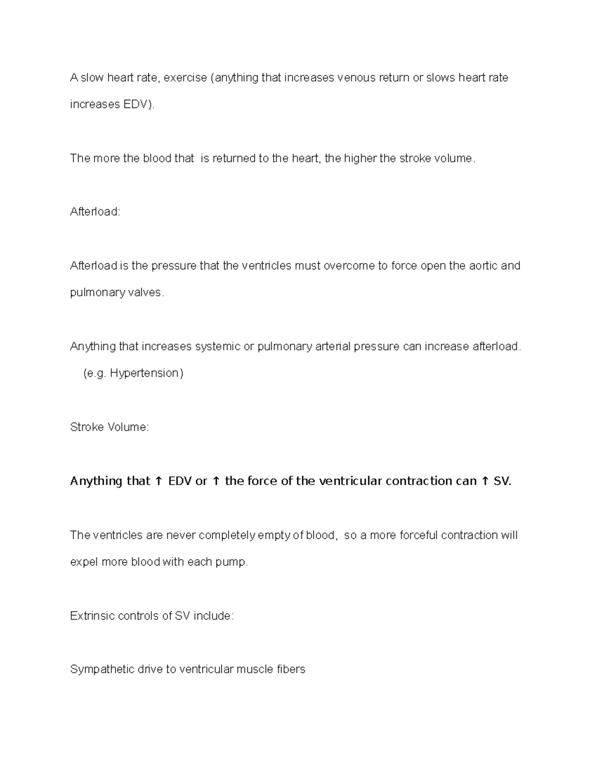 Lecture 12 Part 8 A Slow Heart Rate Exercise anything That