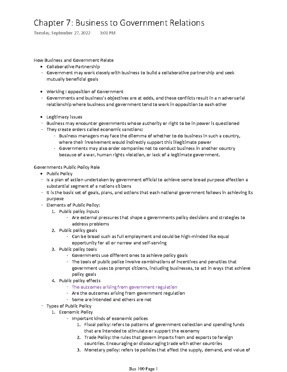 Business to Government Relations - How Business and Government Relate ...