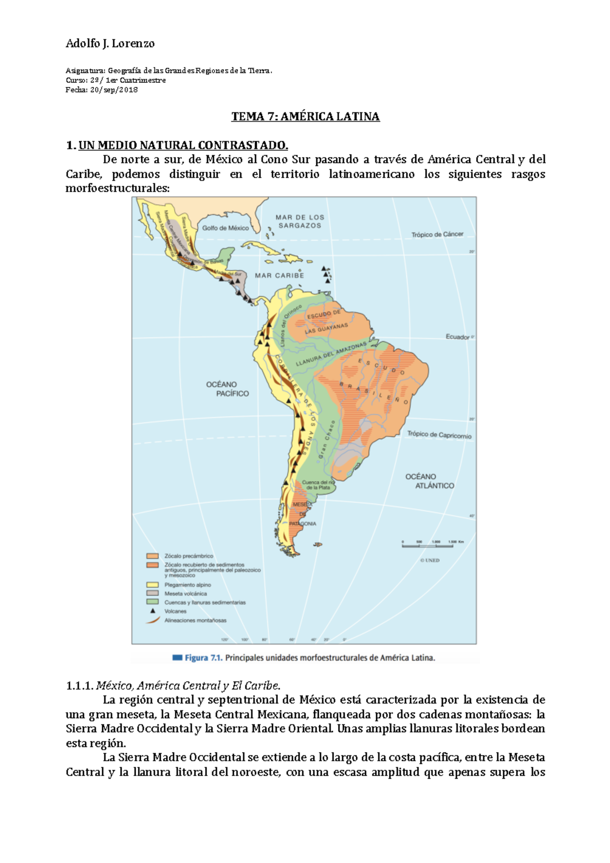 Tema 7 GGR - Apuntes América Latina - Adolfo J. Lorenzo Asignatura ...