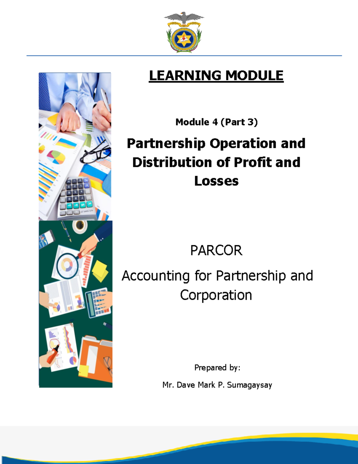 Module 4 PART 3 2nd Grading Lesson 1 Partnership Operation and ...