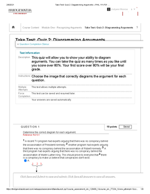 Premise Questions 1 - And Argument Diagrams - Premise Questions ...