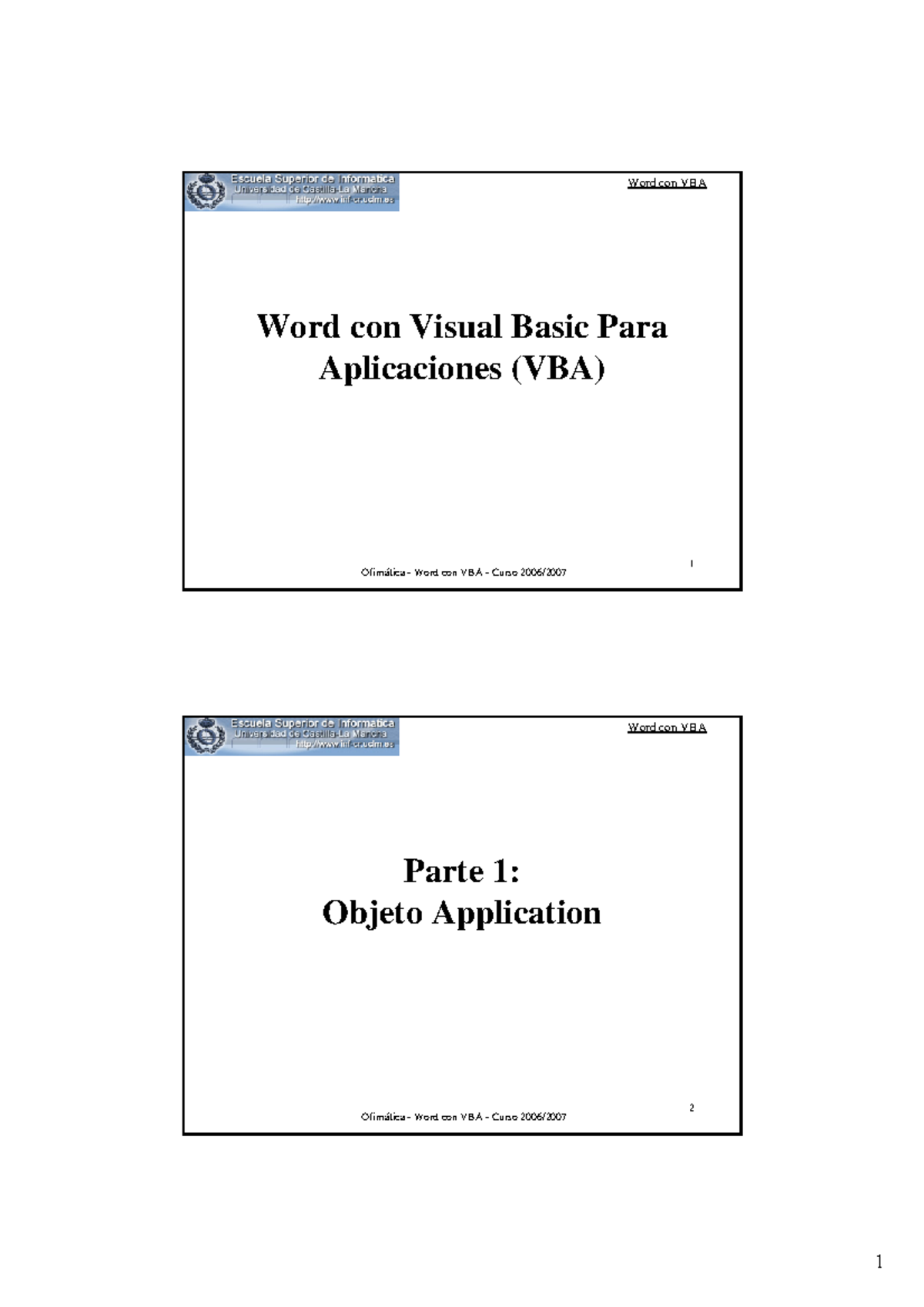 57843960-VBA-Word - calculo - Ofimática - Word con VBA - Curso 2006/ ...