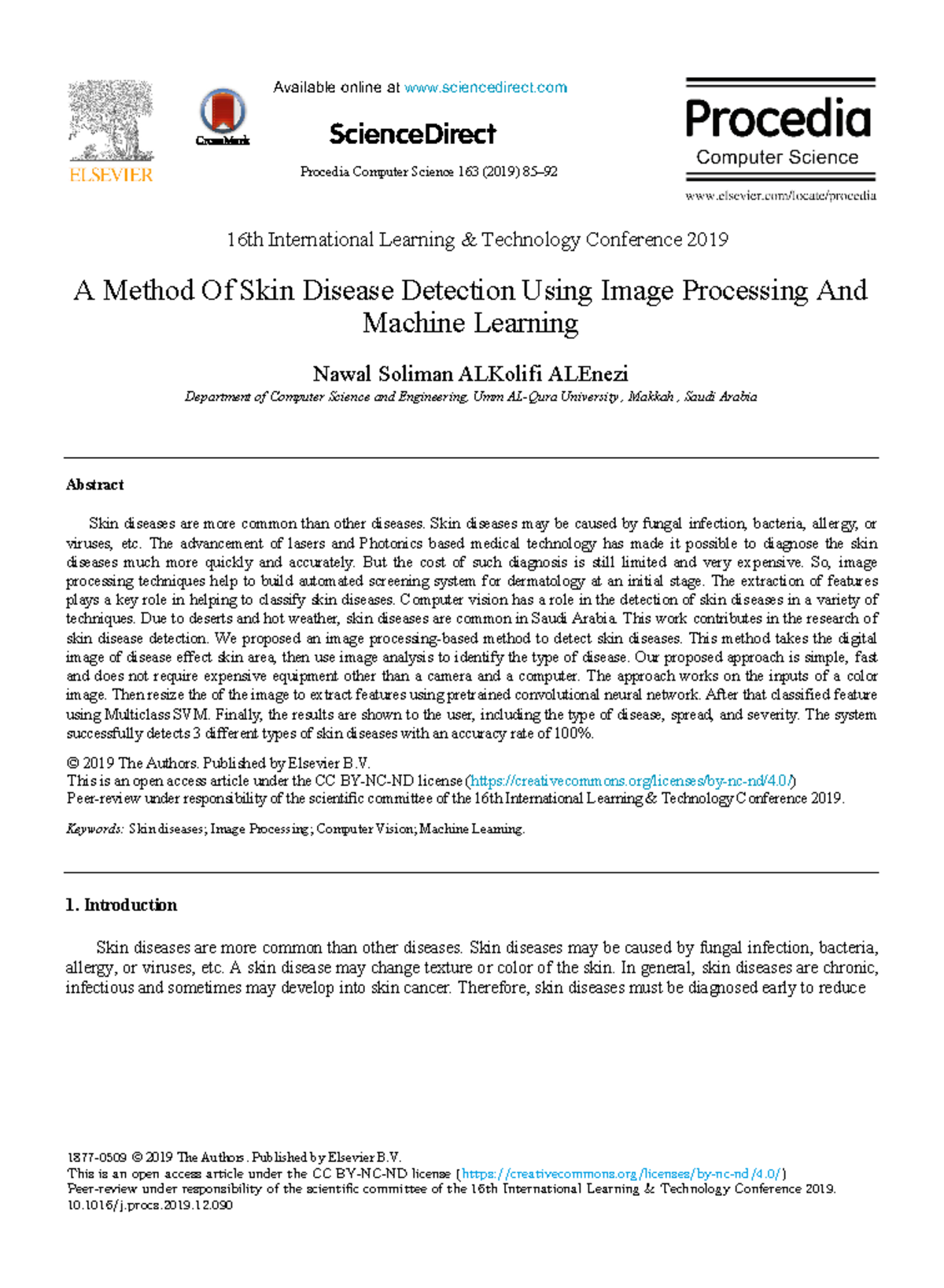 1-s2 - ict - ScienceDirect Available online at sciencedirect Procedia ...