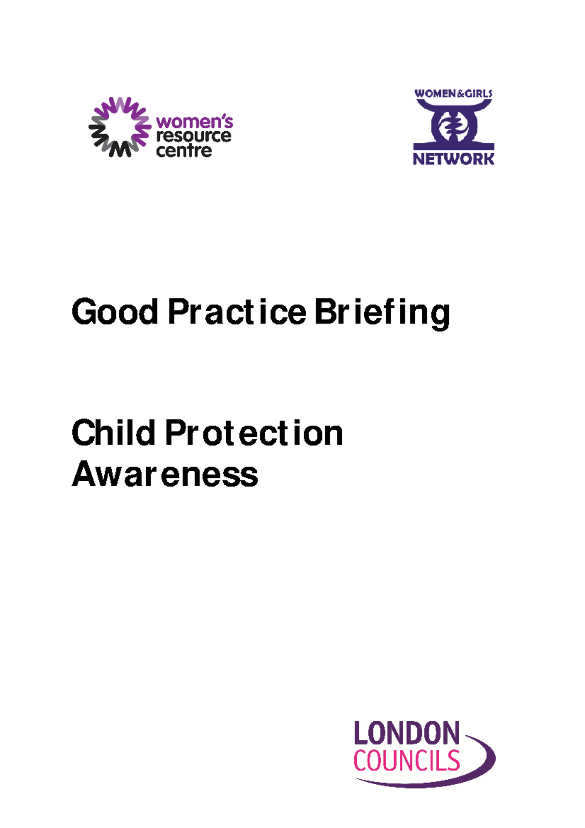 Child protection awareness - ............ Setting the - Studocu