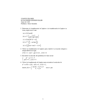 Ecuaciones Diferenciales Yu Takeuchi Libro - Studocu