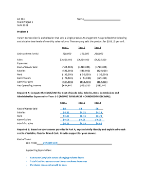 2022 Module 3 Homework Solutions (Chapter 3) - Copyright 2021 © McGraw ...