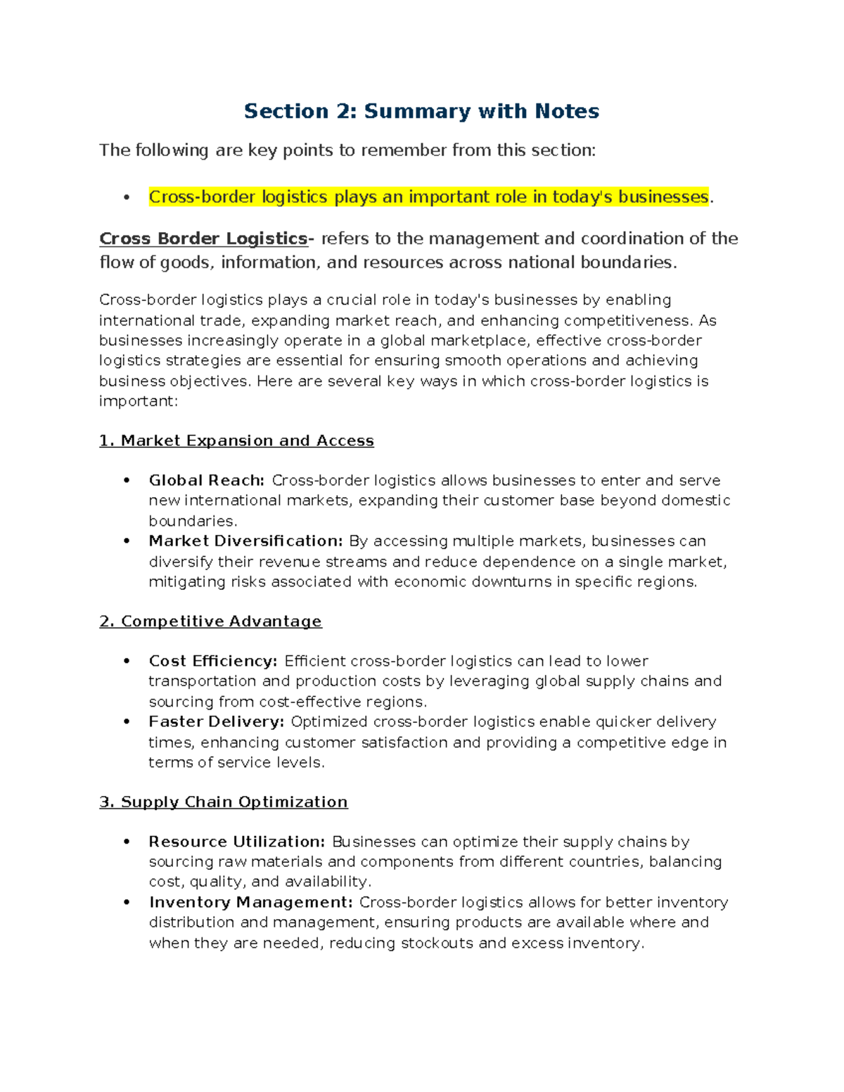 d470-section-2-summary-with-notes-section-2-summary-with-notes-the