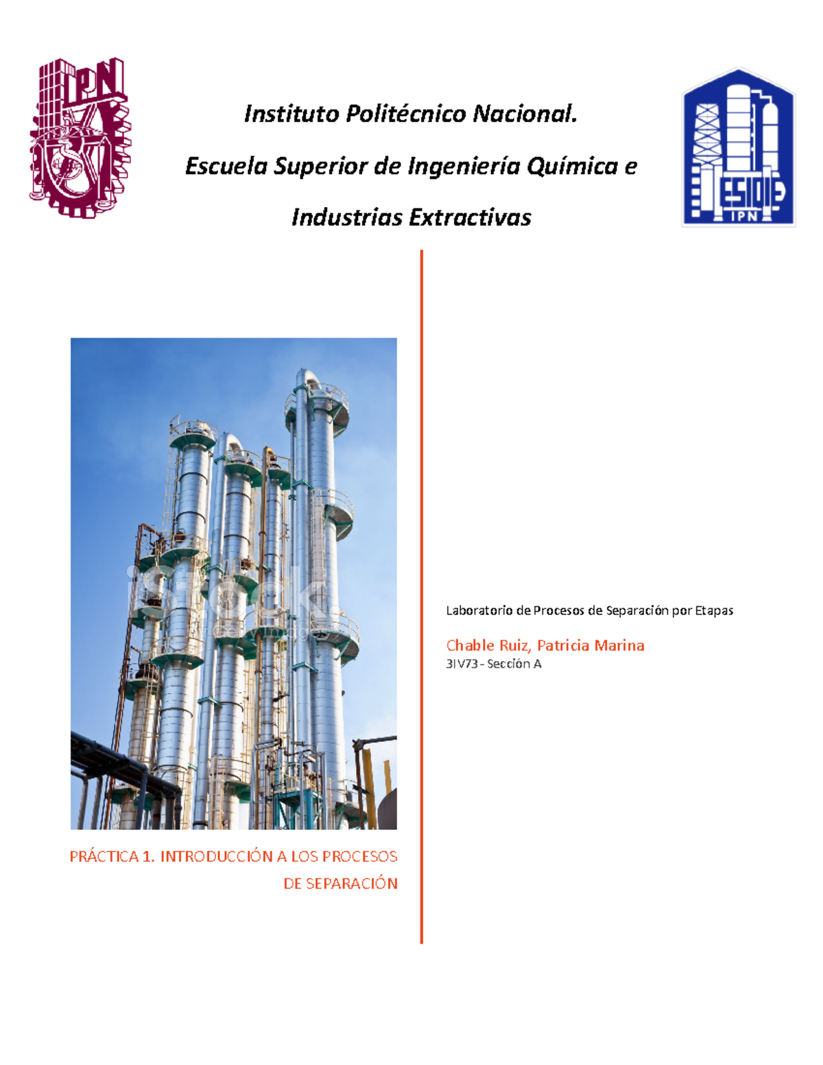 3IV73- 1- Chablé Ruíz Patricia Marina. Práctica 1. Introducción a los ...