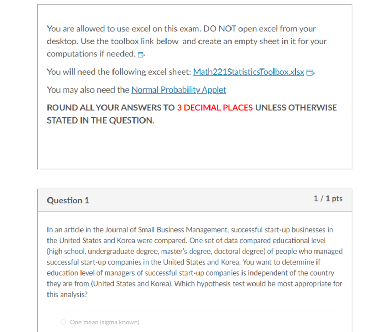practice exam 3 part 1 - MATH221B - Studocu