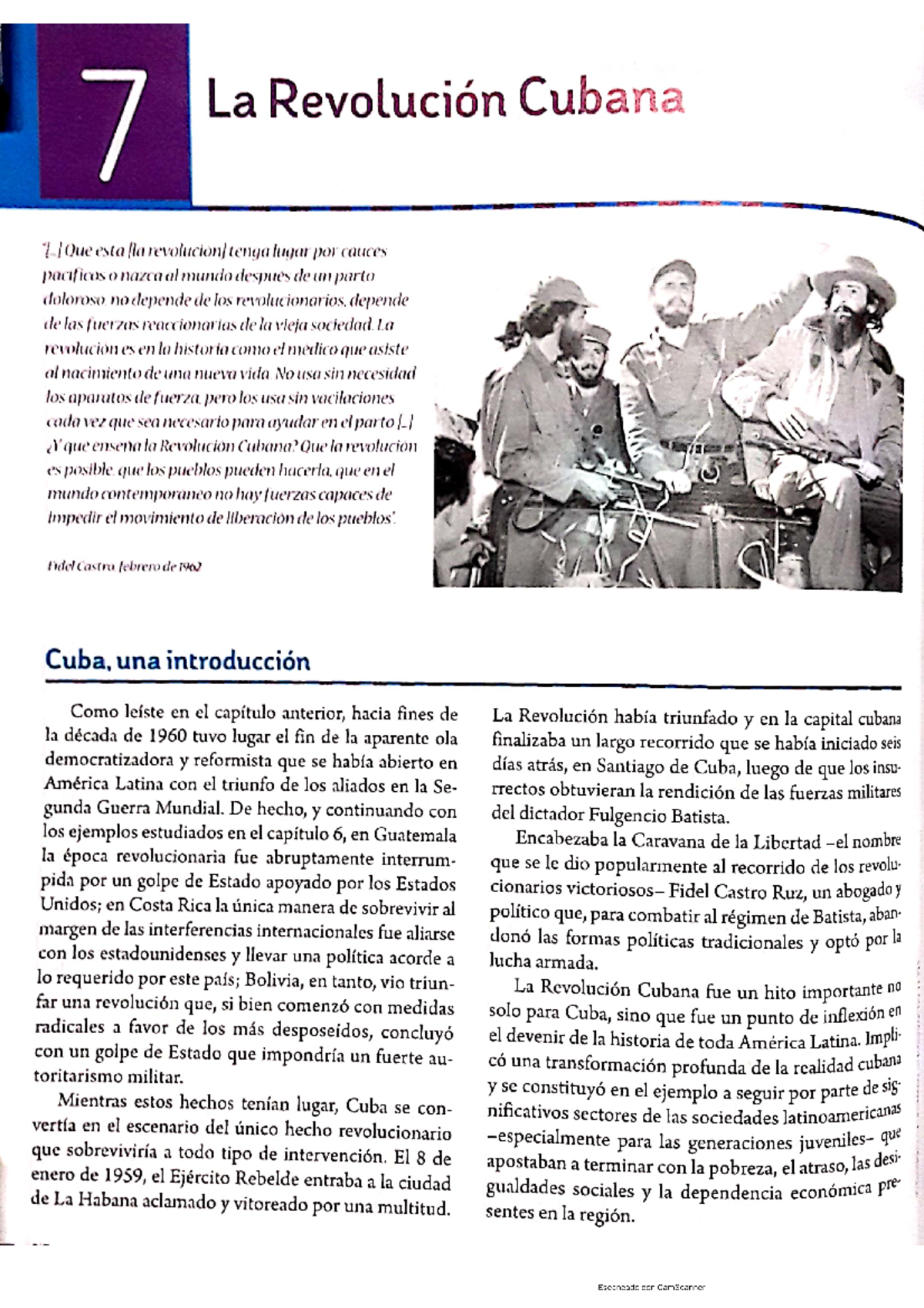 5to. Hist. Rev.Cubana (texto) - Historia Política - Studocu